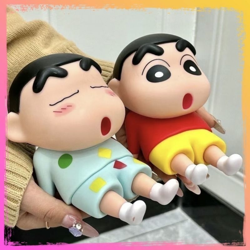 [DF]Cute Crayon Shin-Chan Desktop Phone Stand Shin-Chan Creative Desk ...
