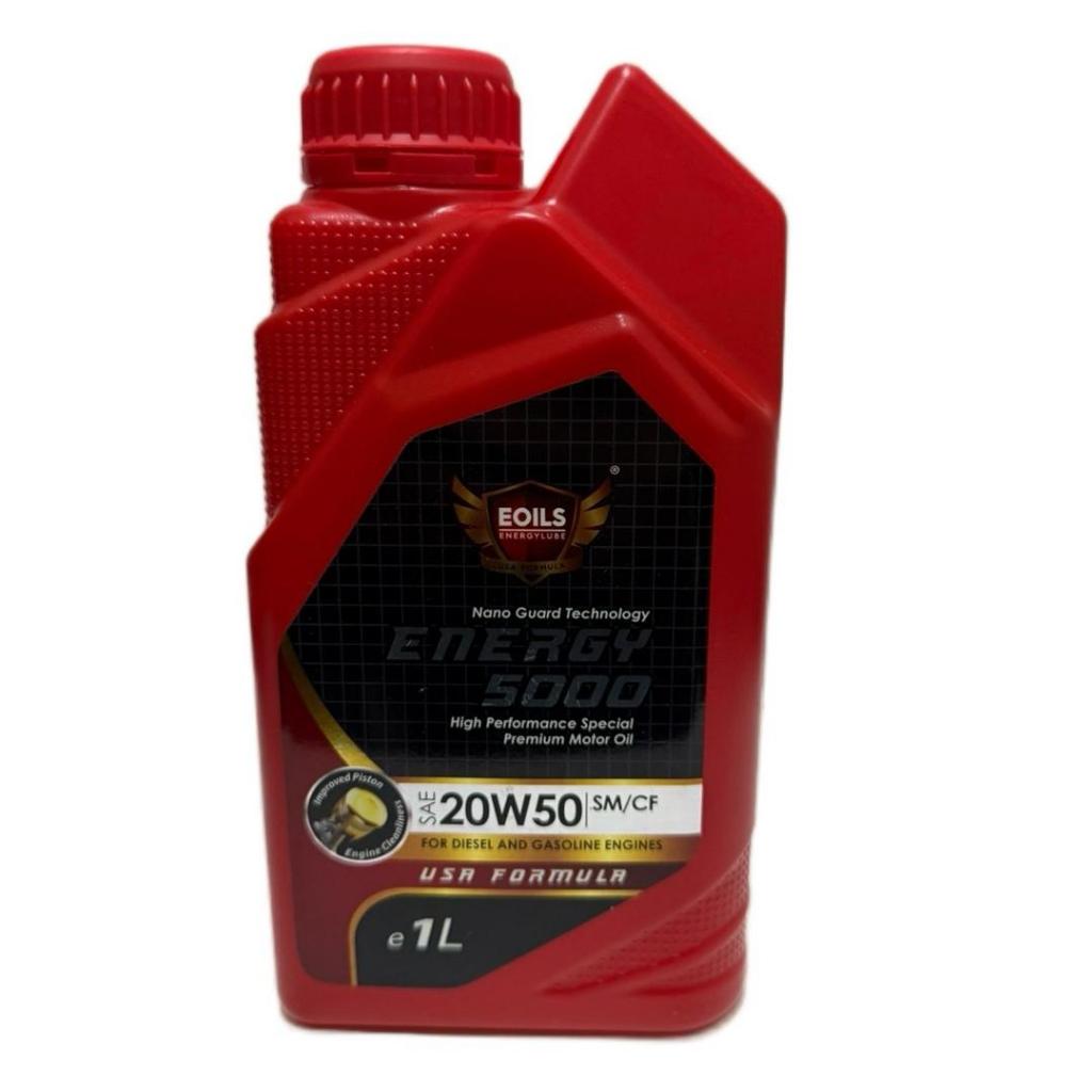 EOILS Energylube Energy 5000 SAE 20W50 SM/CF (1L) | Shopee Malaysia