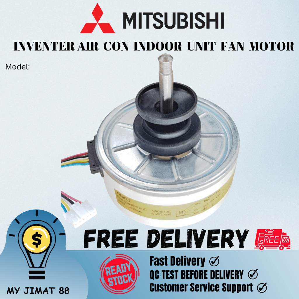 MITSUBISHI INVERTER AIR CON INDOOR UNIT FAN MOTOR | Shopee Malaysia