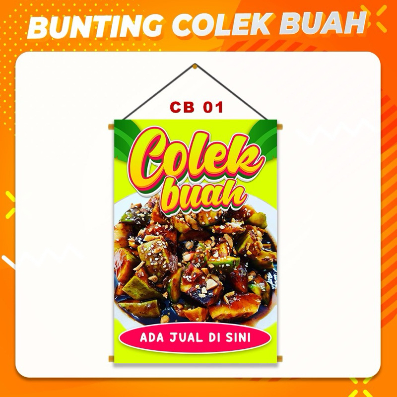 BUNTING COLEK BUAH VIRAL | Shopee Malaysia