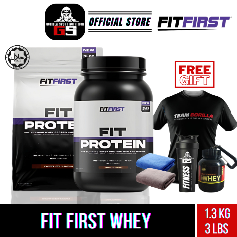 Fit First -FIT Protein Whey Protein Halal Isolate Protein With L ...