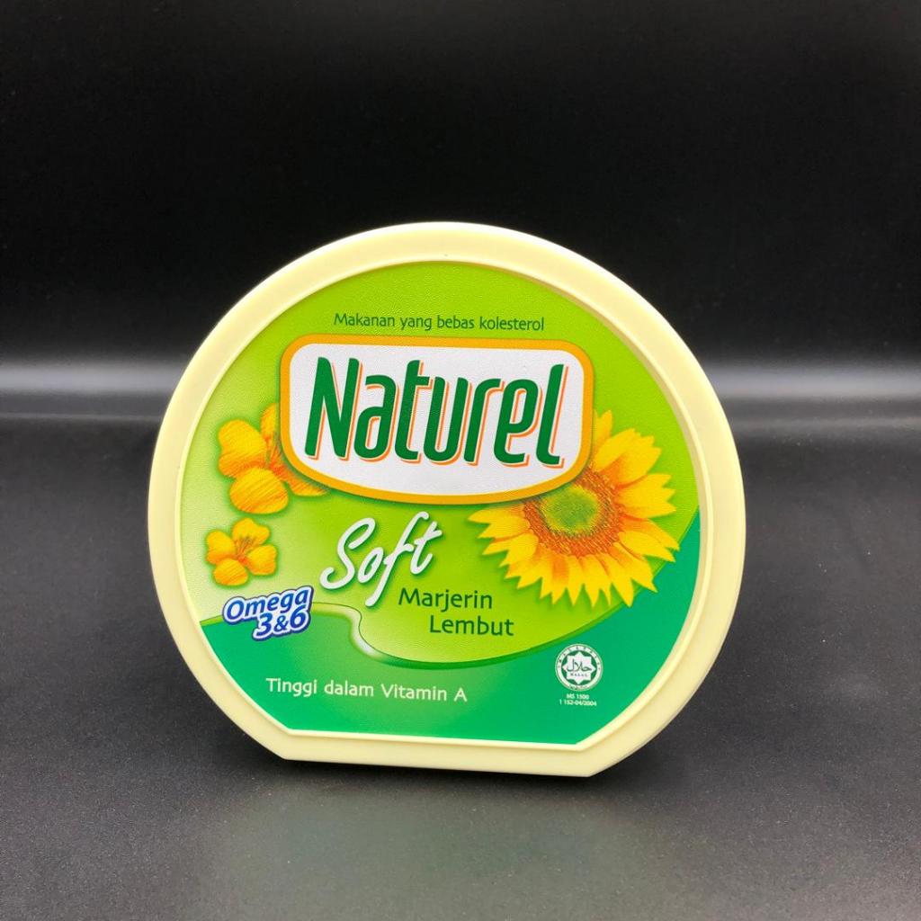 Naturel Soft Margarine Omega 3 & 6 Soft Marjerin Lembut 250g | Shopee ...