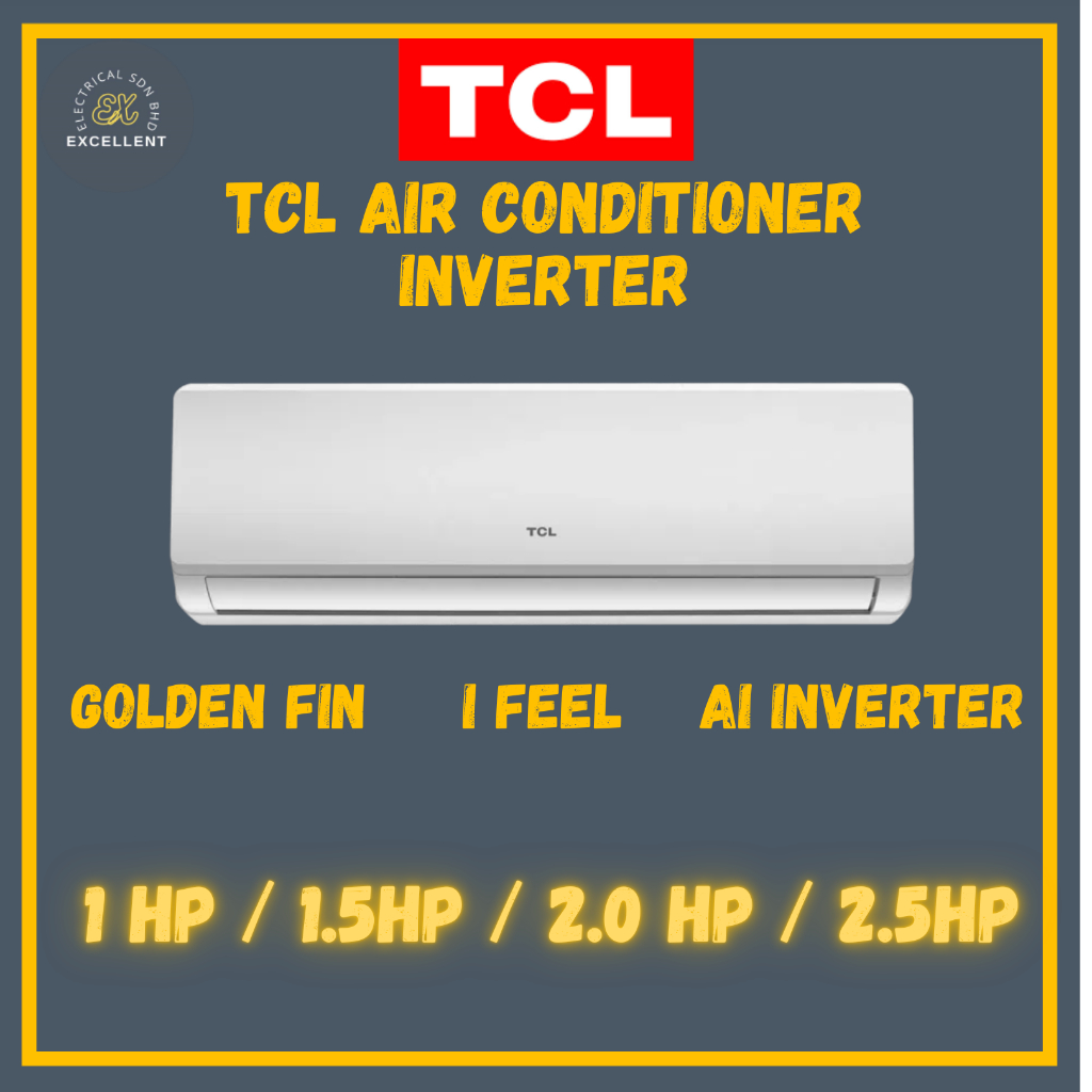 TCL 1.0HP 1.5HP 2.0HP R32 INVERTER AIR-COND TAC-09CSD/XA82I TAC-12CSD ...
