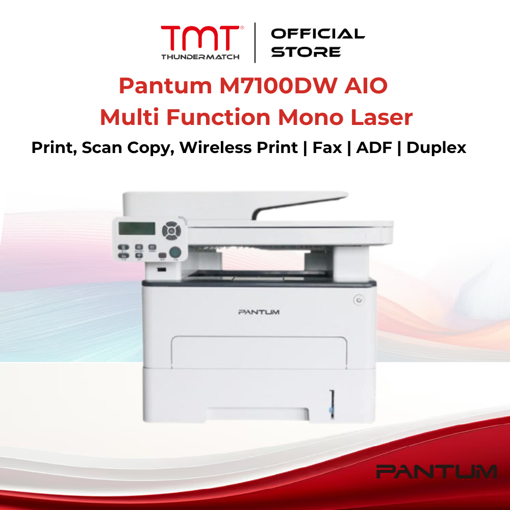 Pantum M7100DW AIO Multi Function Mono Laser Printer | Print, Scan Copy ...