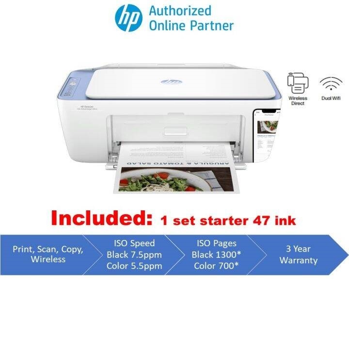 HP DeskJet Ink Advantage Ultra 4928 All-in-One Wifi Printer | Shopee ...
