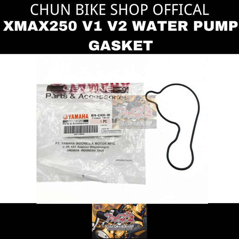 WATER PUMP GASKET XMAX HLY YAMAHA ORI O-RING B74-E2439-00 | Shopee Malaysia
