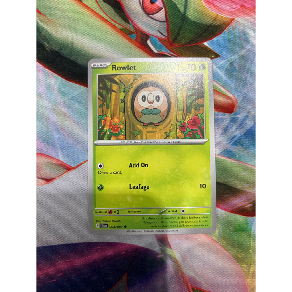 Pokemon TCG - Rowlet | Shopee Malaysia
