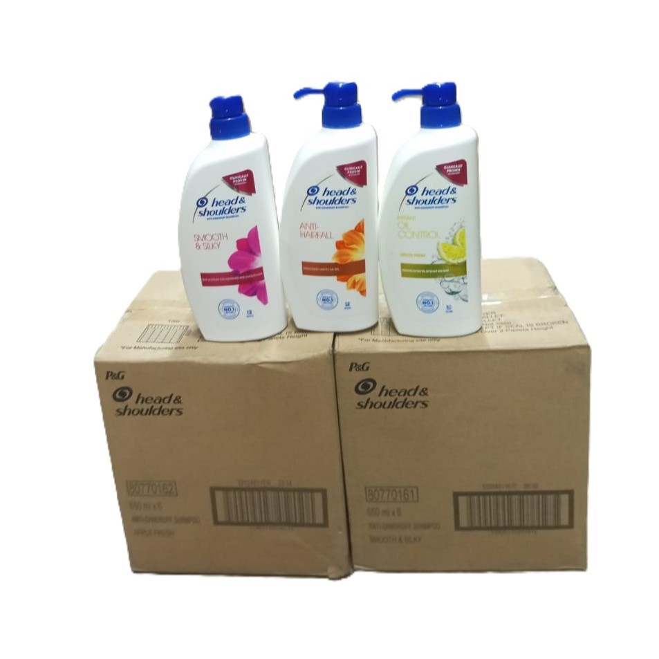 (KARTON) Head & Shoulders Syampu/ Shampoo 650mlx6btl | Shopee Malaysia