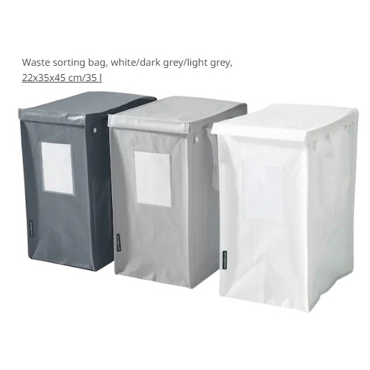 IKEA Waste Sorting Bag | Beg Pengasingan Sisa | Beg Pengasingan Sampah ...