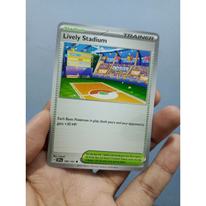 Pokemon TCG Lively Stadium Surging Sparks | Shopee Malaysia