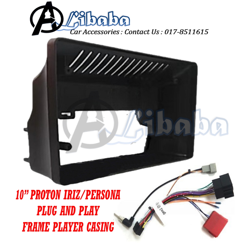 10" PERSONA IRIZ 2022+ Plug and Play Android Player Frame Casing ...