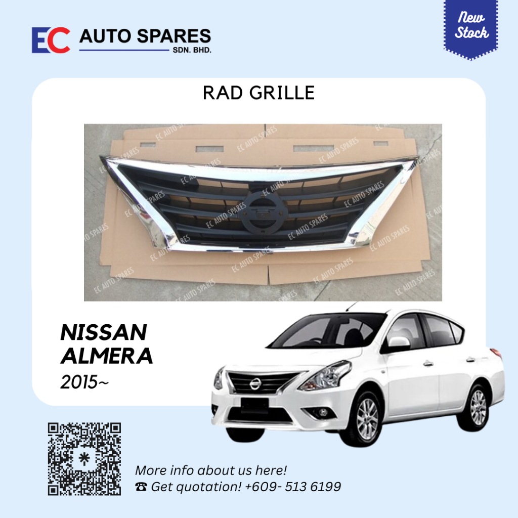 NISSAN ALMERA 2015 YEAR/ RAD GRILLE / FRONT / HIGH QUALITY / READY ...