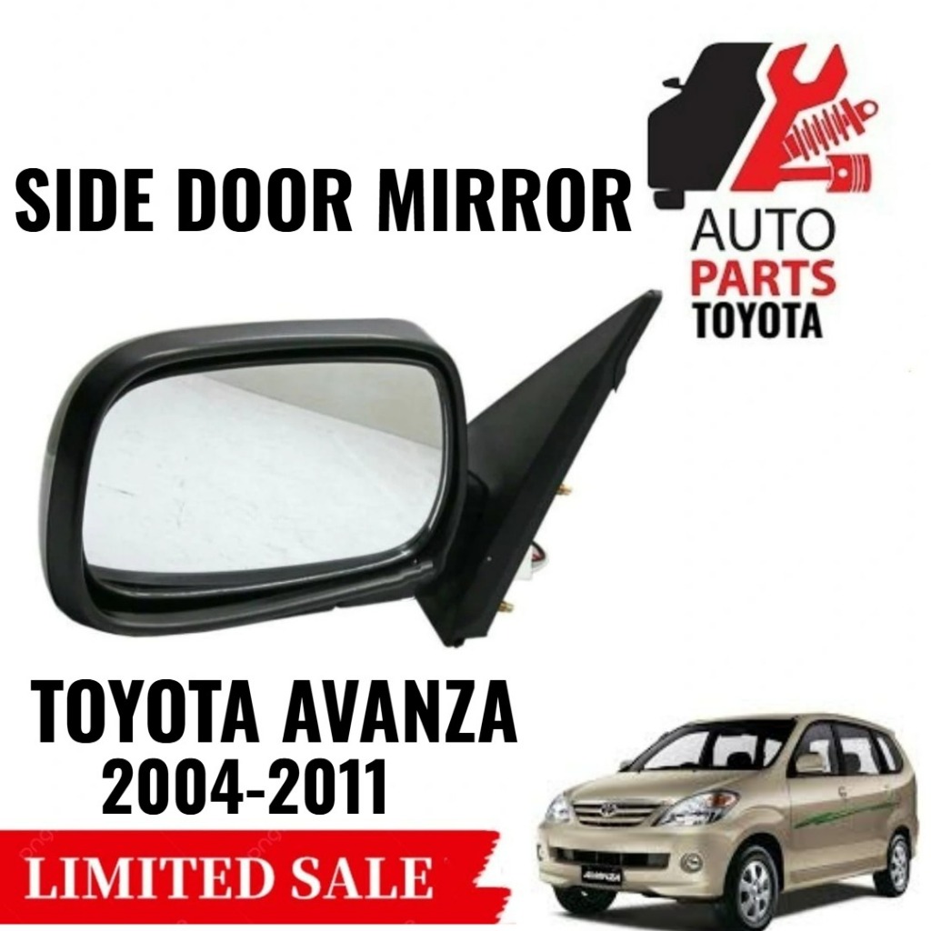 TOYOTA AVANZA 2004 YEAR SIDE OUTER DOOR MIRROR TEPI PINTU CERMIN SISI 3 ...