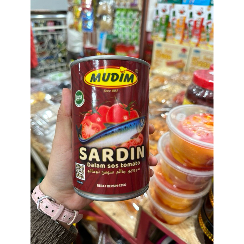 ‼️TERHANGAT‼️ MUDIM terbaru Sardin 425gram | Shopee Malaysia