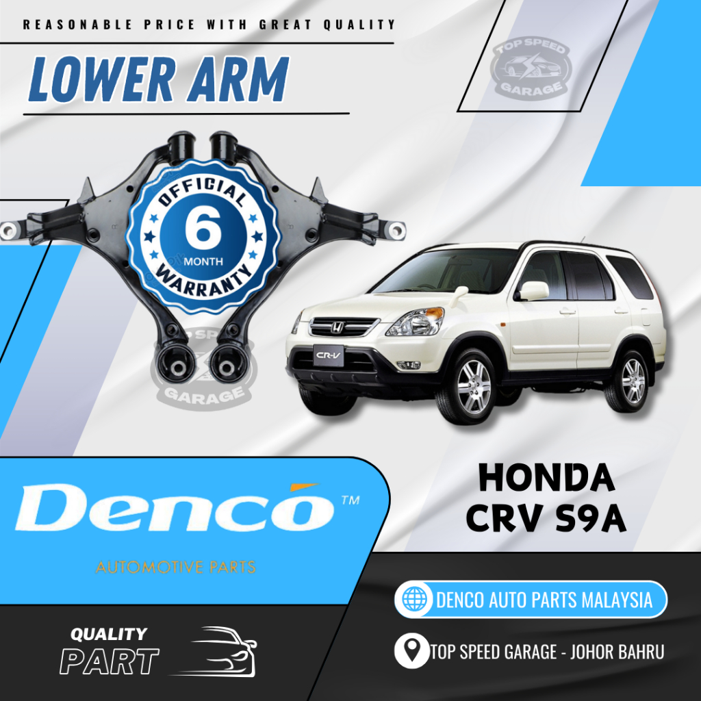 HONDA CRV S9A - DENCO ORIGINAL LOWER ARM [FRONT/DEPAN] | Shopee Malaysia