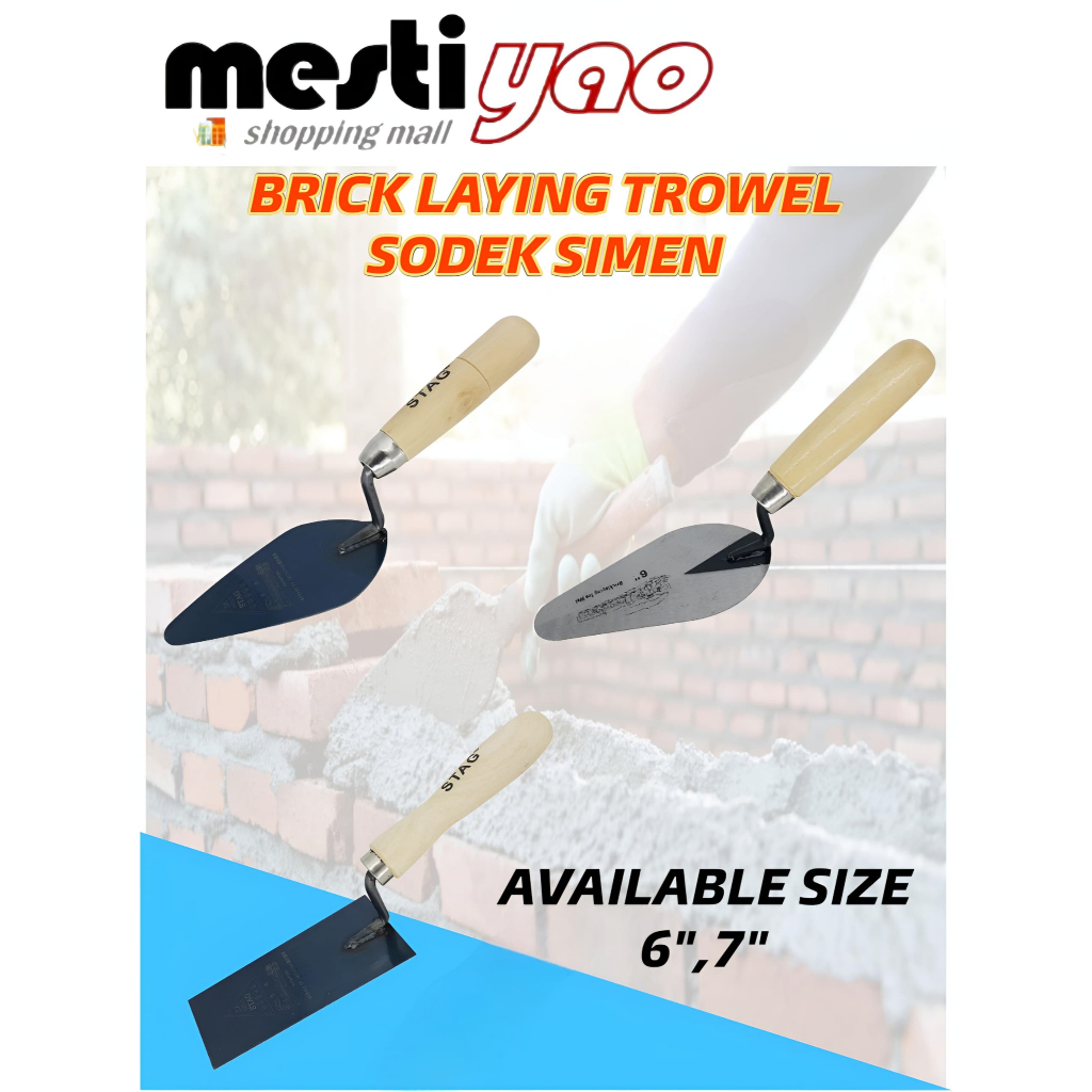 6",7" Cement Trowel/Sodek Simen/Sudu Simen/Brick Laying Trowel/Camca ...