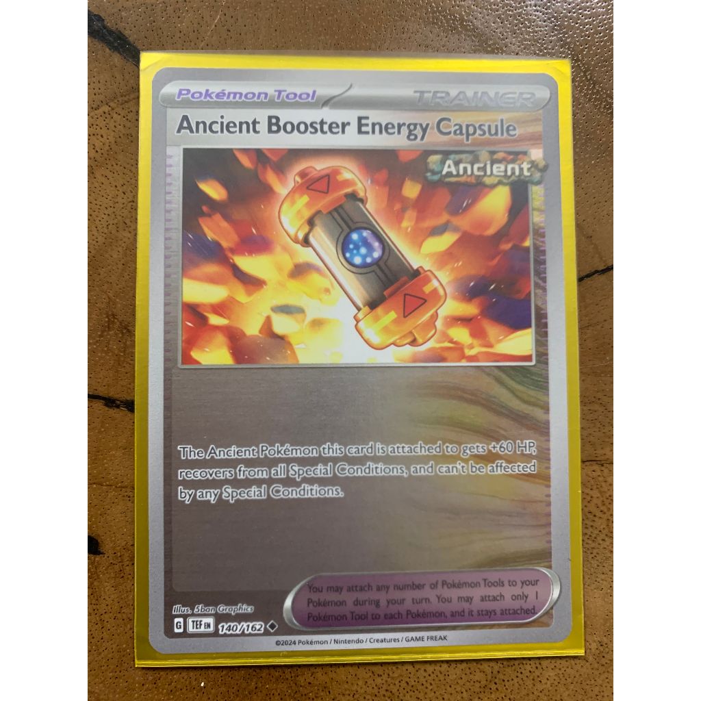 Ancient Booster Energy Capsule 140/162 Pokemon TCG | Shopee Malaysia