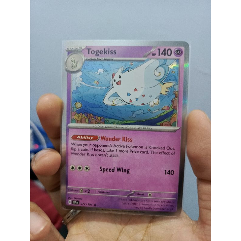 Pokemon TCG Togekiss Surging Sparks | Shopee Malaysia