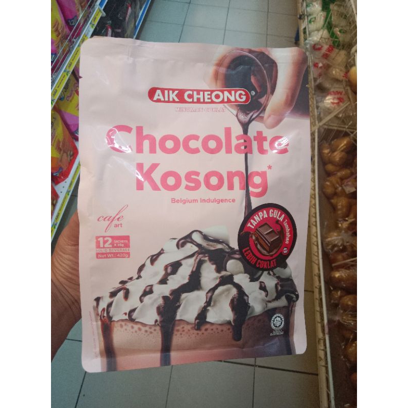 AIK CHEONG MINUMAN COKLAT/ CHOCOLATE DRINK CHOCOLATE KOSONG BELGIUM ...
