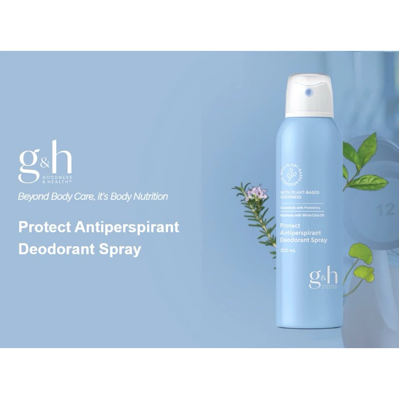 G&H Protect Antiperspirant Deodorant Spray - 200ml (READY STOCK ...