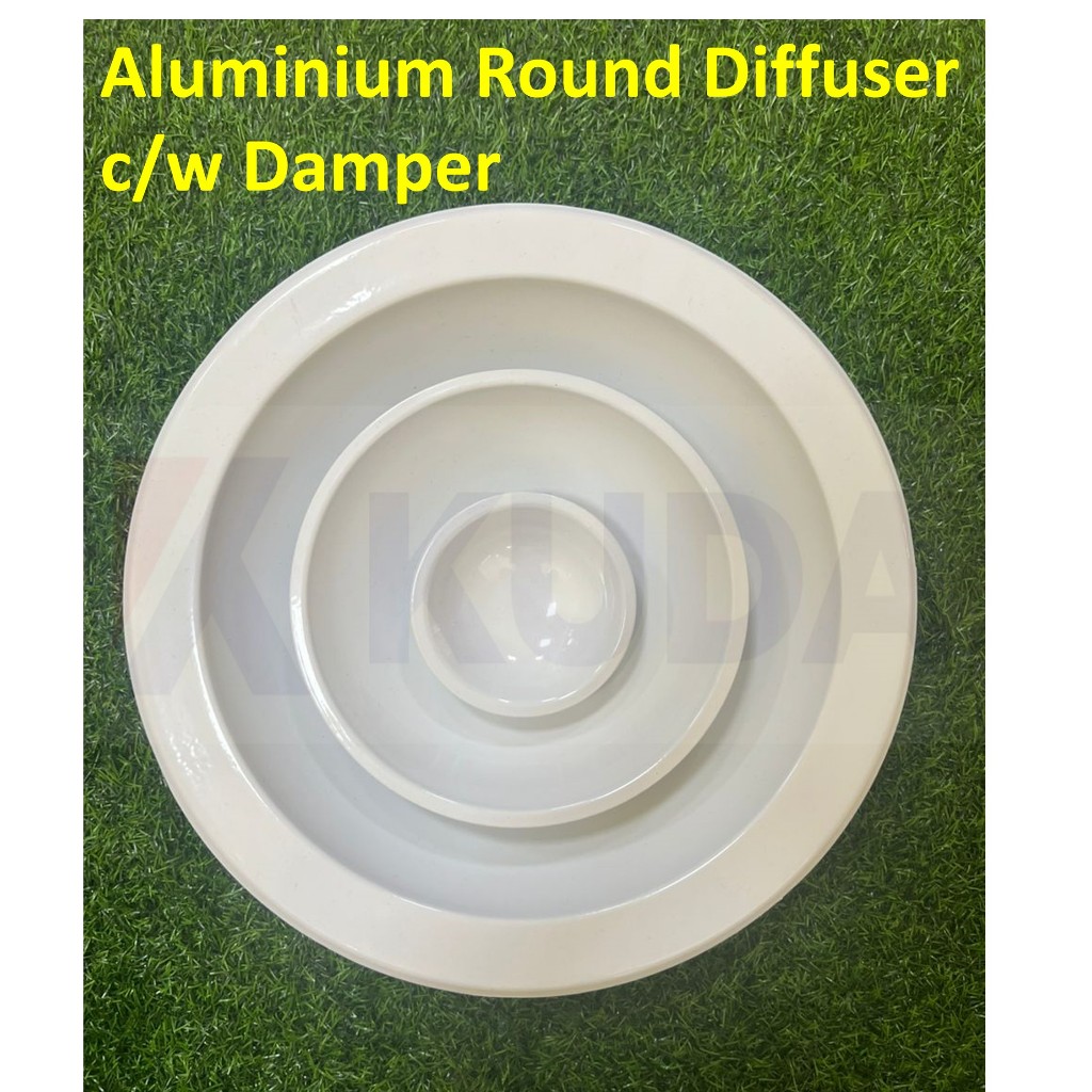 (Aluminium) Ceiling Round Air Diffuser / Anti-rust Air Grille / Aircond ...