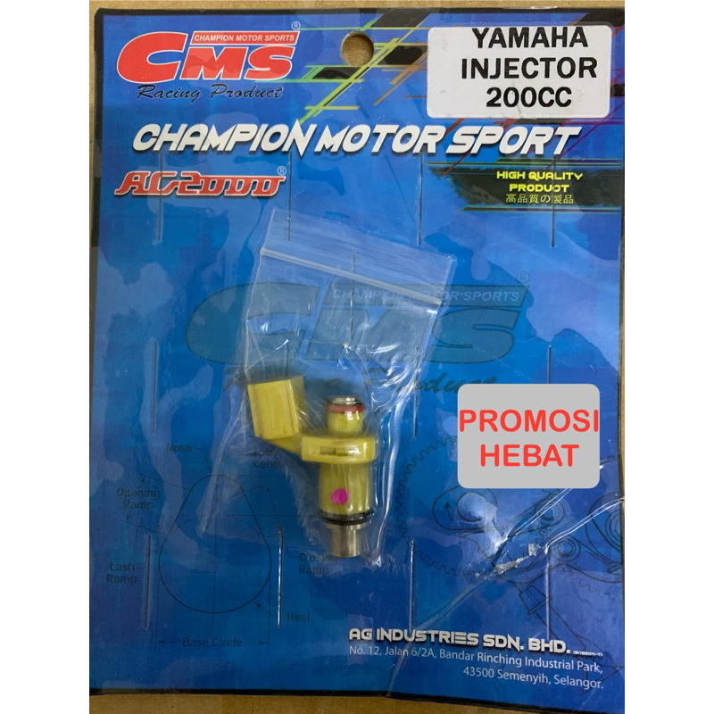 Fuel Injector Racing CMS 200CC For Yamaha Y15ZR V1 | Shopee Malaysia