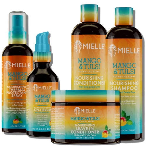 Mielle Organics Mango & Tulsi Nourishing Shampoo Conditioner ...