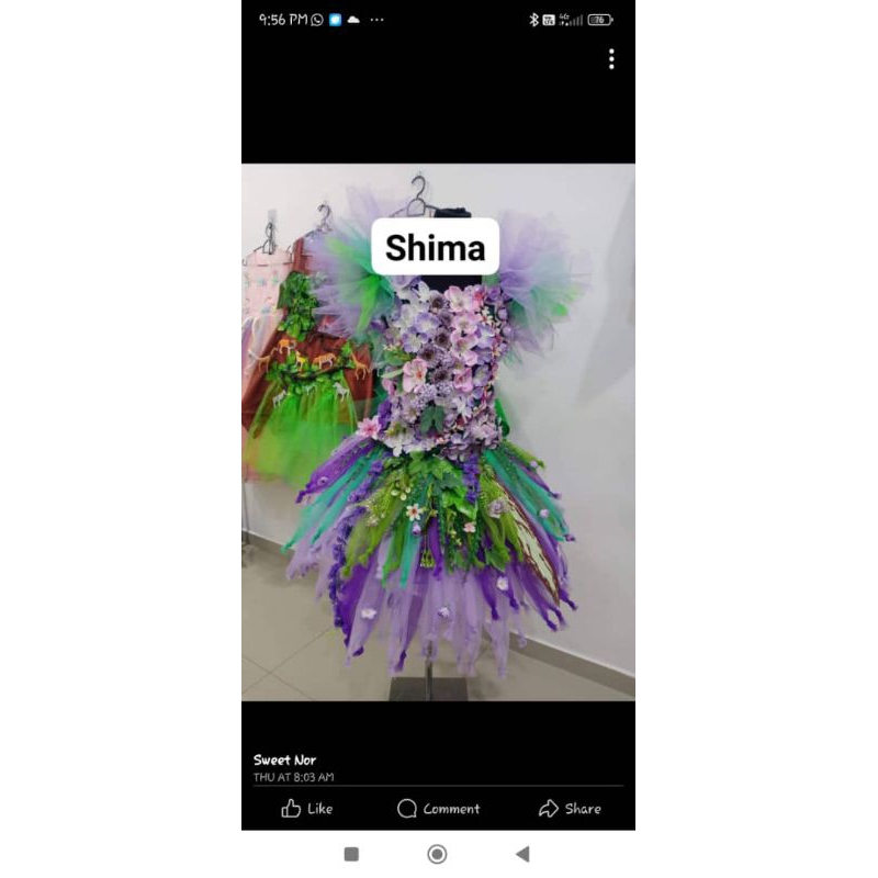 baju tema flora dan fauna sila pm untuk buat pilihan saiz ye | Shopee ...