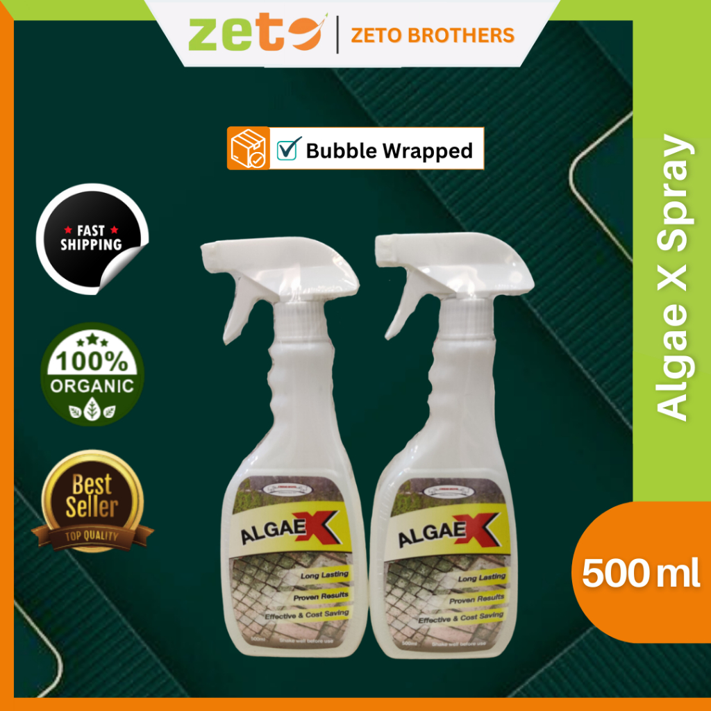 Algae X Alga Remover Spray Buang algae Botol Spray 500ML Tandas Meja ...