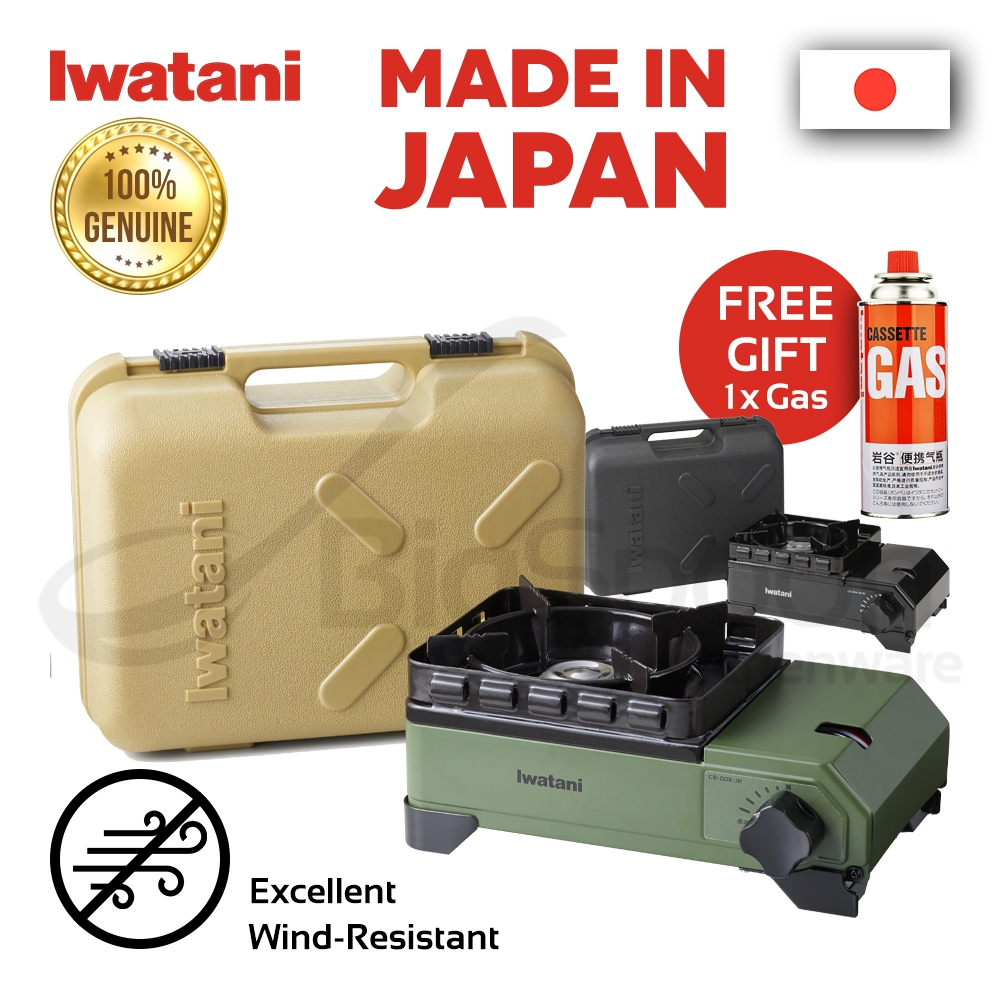 [ORIGINAL] IWATANI CB-ODX-JR Tough Maru Jr. Mini Portable Camping Stove Tafumaru Windproof ...