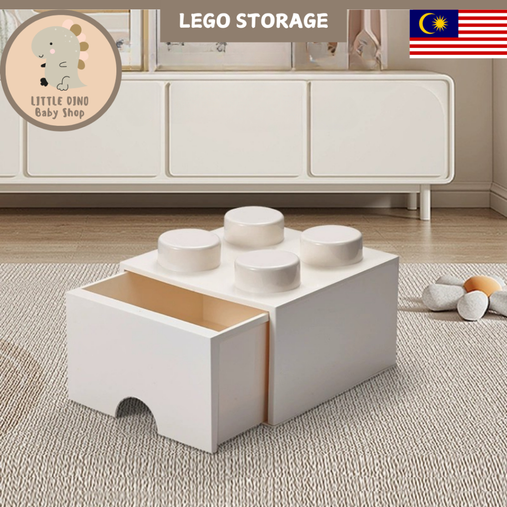 Lego same ROOM Building Block Storage Drawer Brick 4 Desktop storage ...