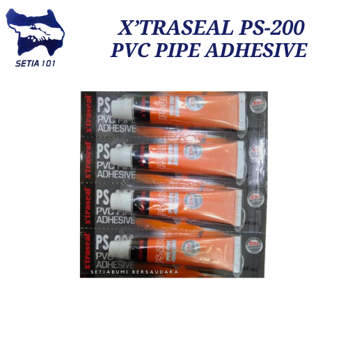 X'TRASEAL PS-200 PVC PIPE ADHESIVE 14g/ GAM TIUP X'TRASEAL / GAM PAIP TIUB | Shopee Malaysia