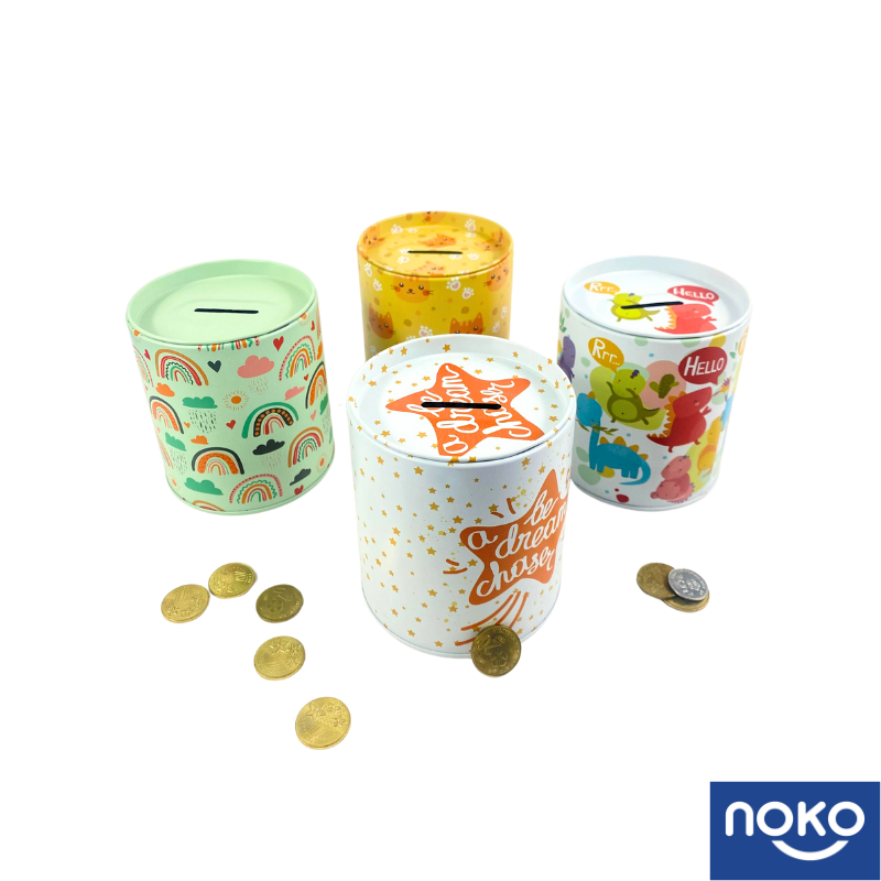 NOKO Cute Coin Box Money Box Tabung Savings Coin Box | Shopee Malaysia