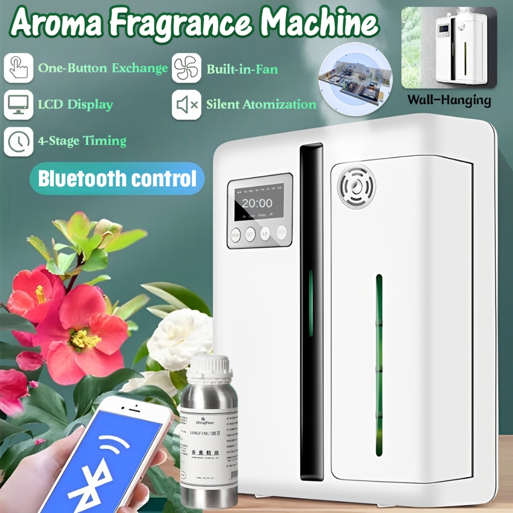 Intelligent Aroma Diffuser Essential Oil Sprayer Smart Scent Diffuser ...
