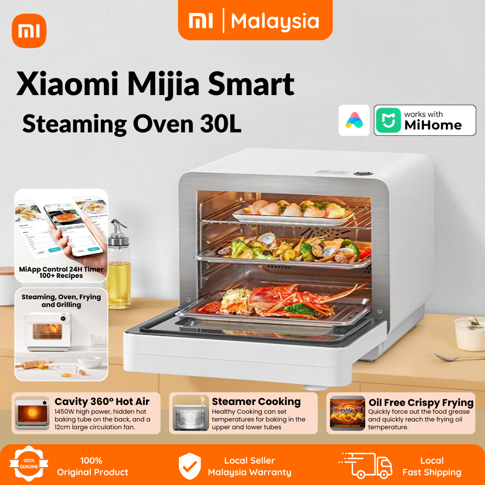 Xiaomi Mijia Smart Steaming Oven 20L 30L Grilling 1450w Roasting Air ...