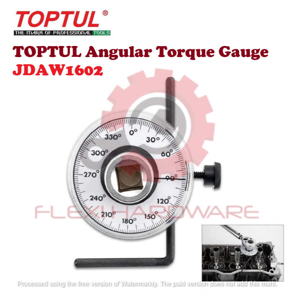 TOPTUL Angular Torque Gauge JDAW1602 | Shopee Malaysia