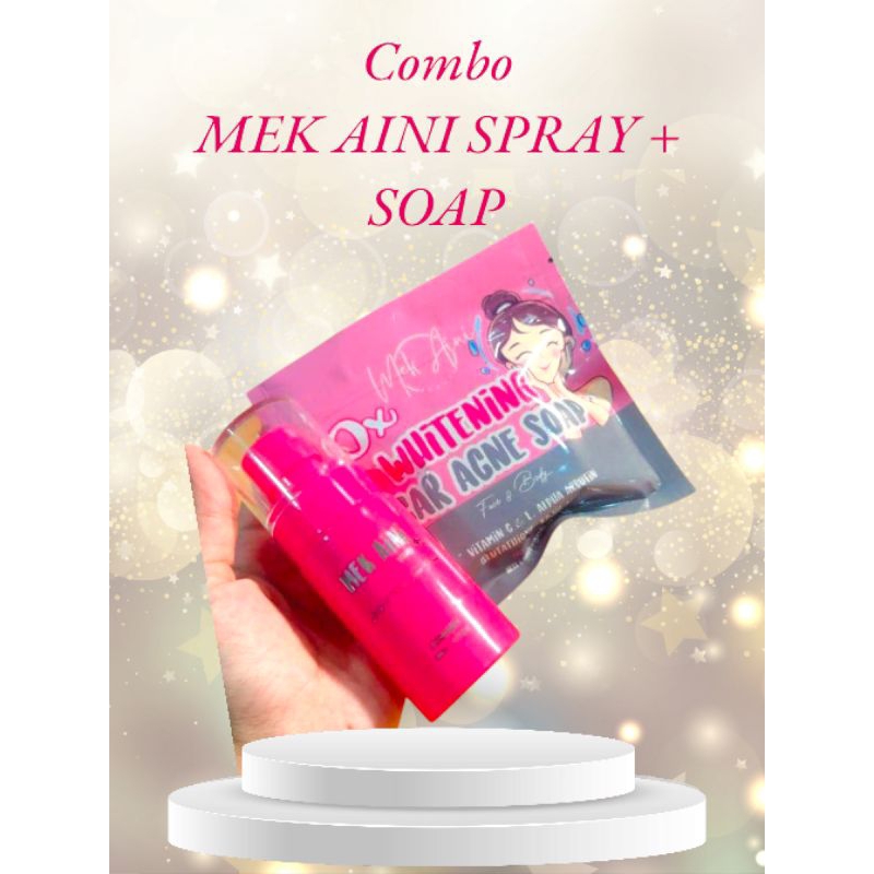 MEK NURAINI SPRAY + SOAP COMBO 💥 | Shopee Malaysia