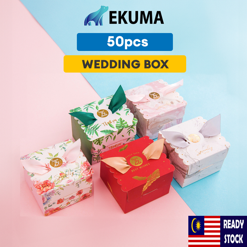 EKUMA Wedding Gift Box | Kotak Doorgift Majlis Kahwin | Doorgift Kahwin ...