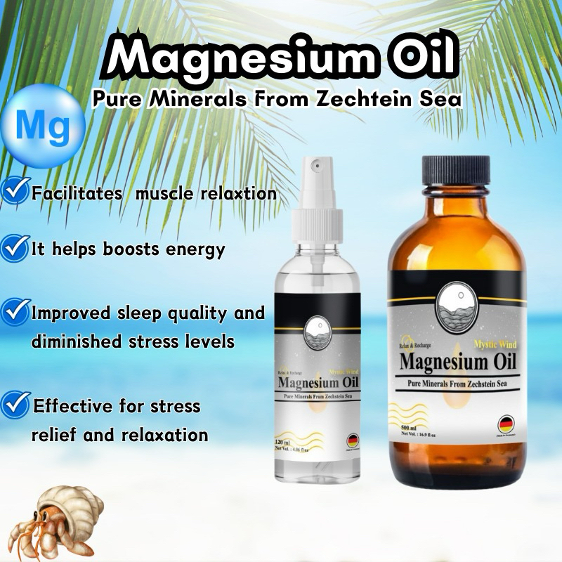 (Mystic Wind)Minyak Magnesium Gred Premium |Magnesium Oil - Natural ...