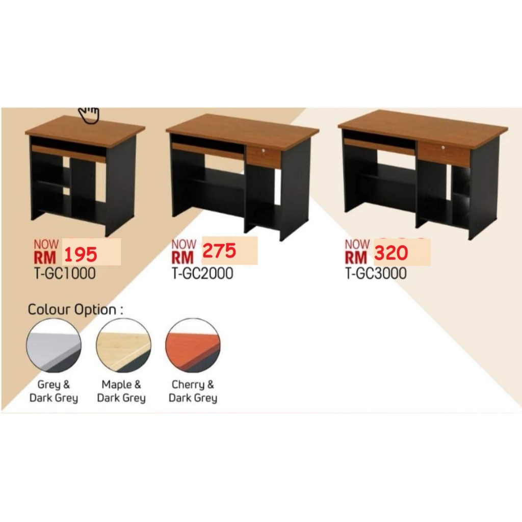 COMPUTER TABLE ** PRE ORDER ** | Shopee Malaysia