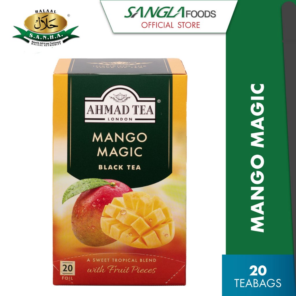 Ahmad Tea Mango Magic (20 Teabags) Halal Certified | Shopee Malaysia