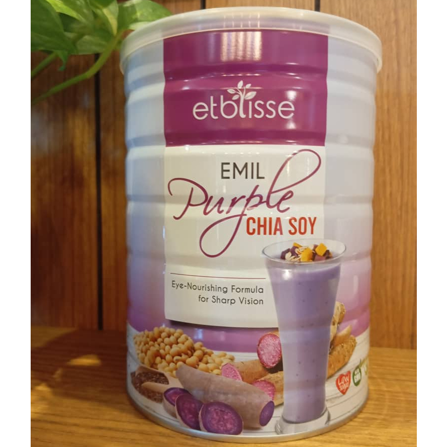 ETBLISSE EMIL PURPLE CHIA SOY 750G HALAL (EXP DATE 03/2027) | Shopee Malaysia