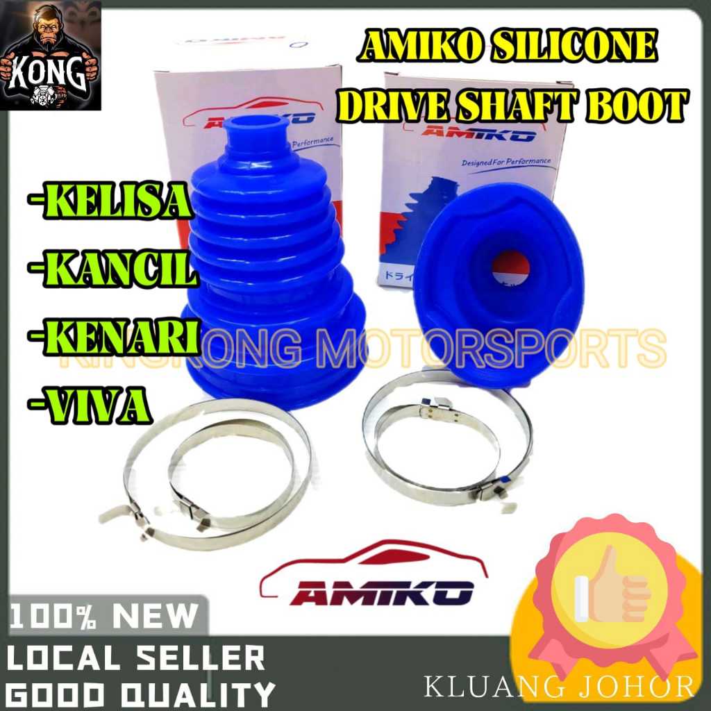 AMIKO SILICONE DRIVE SHAFT BOOT COVER KELISA KANCIL KENARI VIVA INNER ...