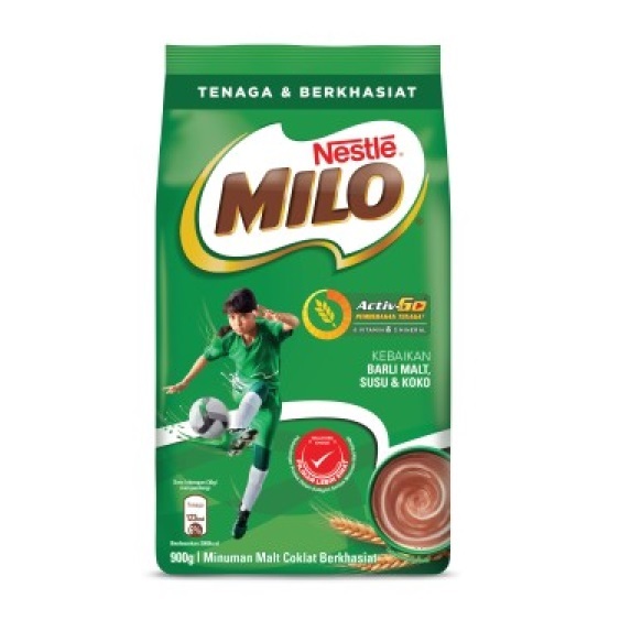 Nestle MILO Activ-Go 900g Powder Drink Refill Soft Pack | Shopee Malaysia