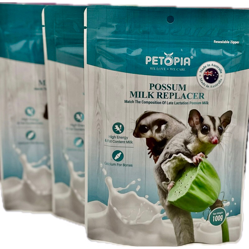 [🔥Ready Stock🔥] PETOPIA Sugar Glider Milk Replacer [100g] | PETOPIA Sugar Glider Food | Shopee ...