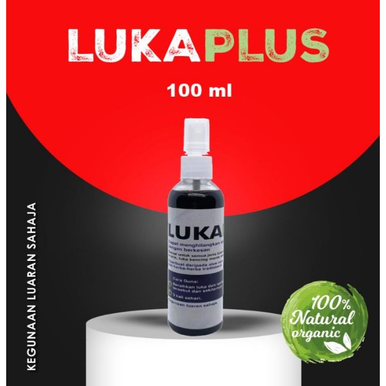 LukaPlus Spray: Luka Bedsore, Gangren, Ulser Kaki, Luka Kronik, Melecet ...