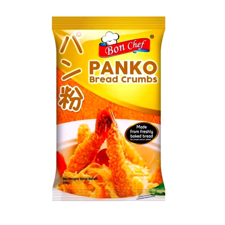 Bon Chef Panko Bread Crumbs Golden 200g | Shopee Malaysia