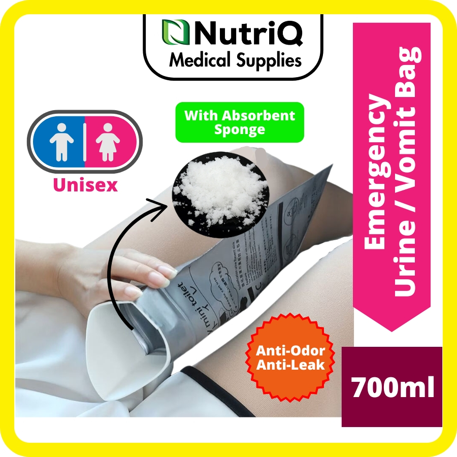 Emergency Urine Bag 700ML Portable Toilet Disposable Vomit Bag 应急尿袋 Car ...