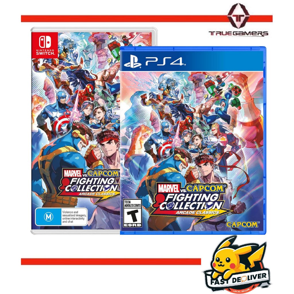 PS4 | Nintendo Switch Marvel vs Capcom Fighting Collection Arcade ...