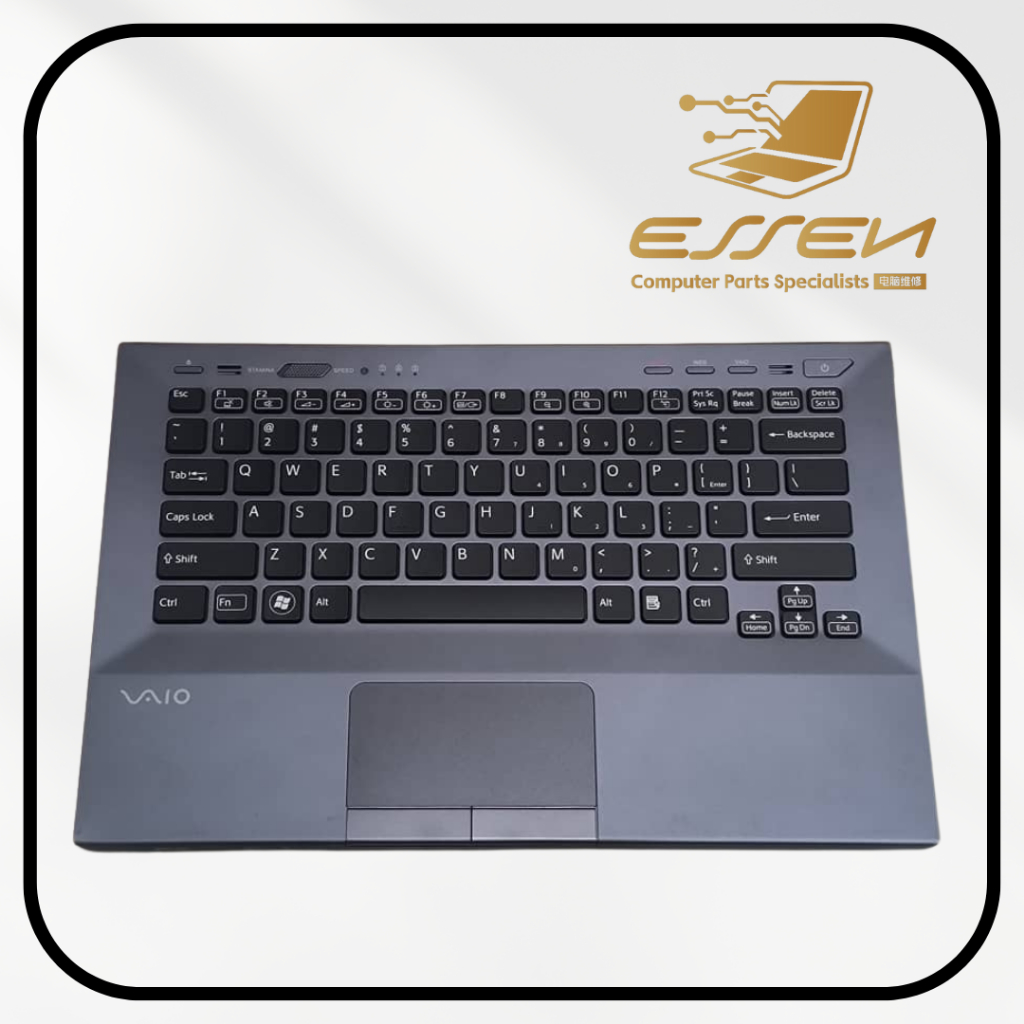 Sony Vaio VPCSB VPCSA PCG-41214M Palmrest Touchpad and Keyboard Casing ...